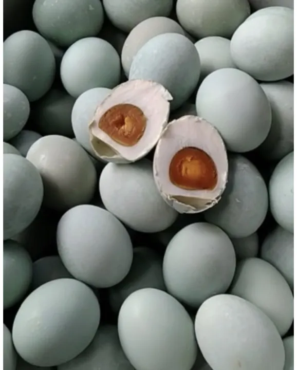 Telor asin matang khas Brebes per butir | telur bebek asin khas berebes ...