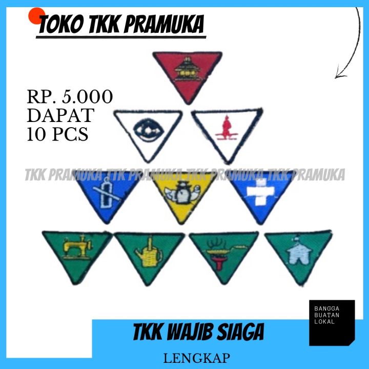 Tkk wajib siaga / Tkk wajib SD / 1 paket 10 pcs | Lazada Indonesia Tkk wajib siaga / Tkk wajib SD / 1 paket 10 pcs | Lazada Indonesia