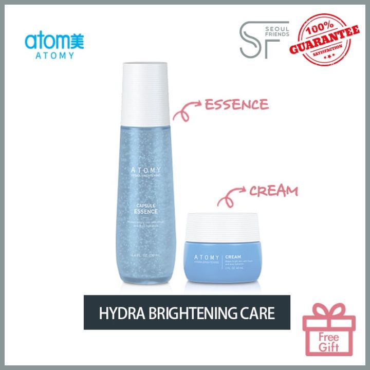 Atomy Hydra Brightening Care Set Cream / Capsule Essence + Free Gift ...