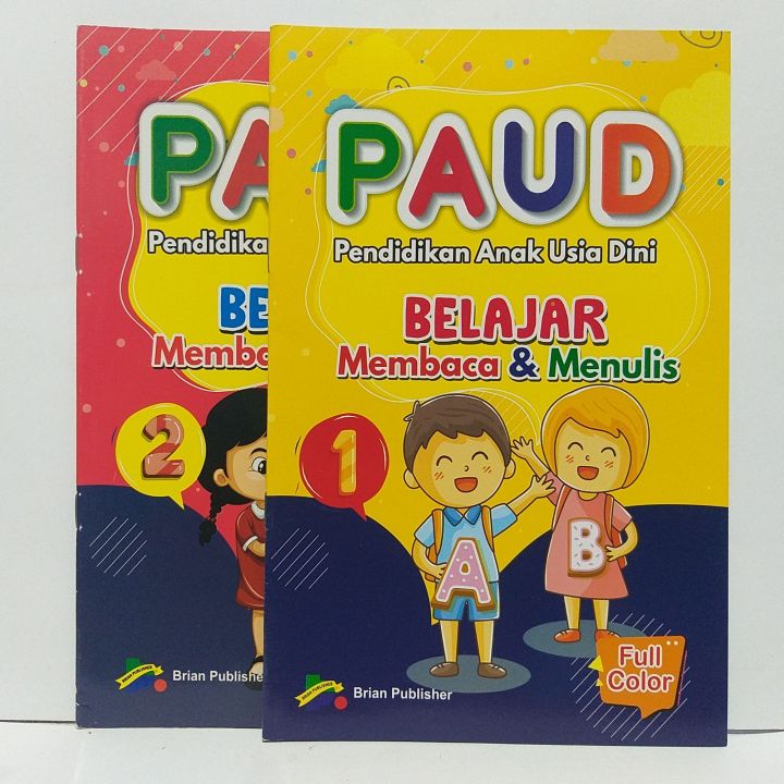 Buku PAUD Pendidikan anak Usia Dini - Belajar Membaca & Menulis - BP | Lazada Indonesia