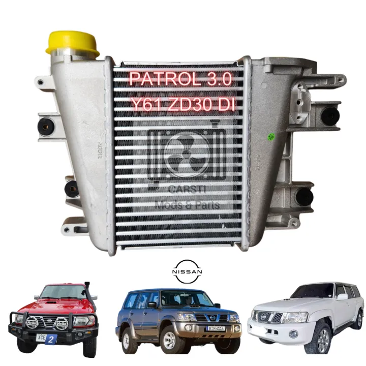 Intercoolee Patrol Nissan 2000-14 ZD30 Di Aluminum Y61 GU SUPER SAFARI ...