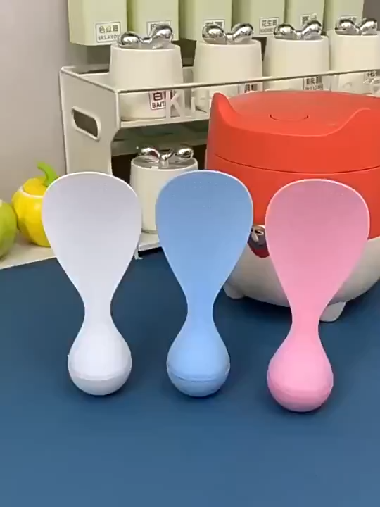 Cartoon Gravity Tumbler Rice Spoon - Anti-stick Kitchen Tool for ...