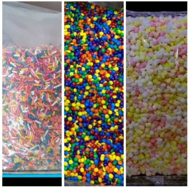 Assorted sprinkles , mini nips and mini mini mallows | Lazada PH