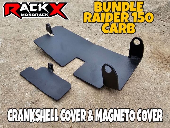 CRANKSHELL COVER & MAGNETO COVER BUNDLE SET FOR RAIDER 150 CARB | Lazada PH