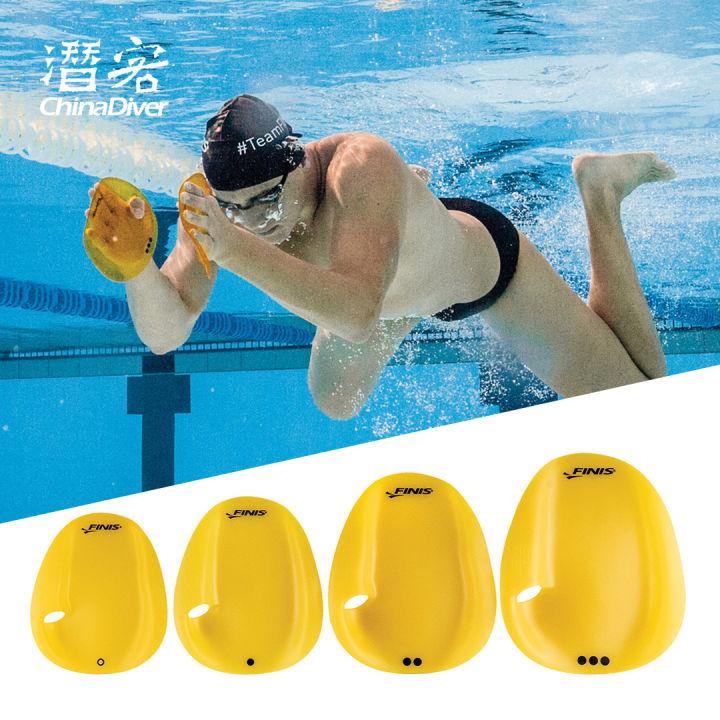 Finis Webbed Swimming Kids Hand Paddle Breaststroke Freestyle Trainer ...