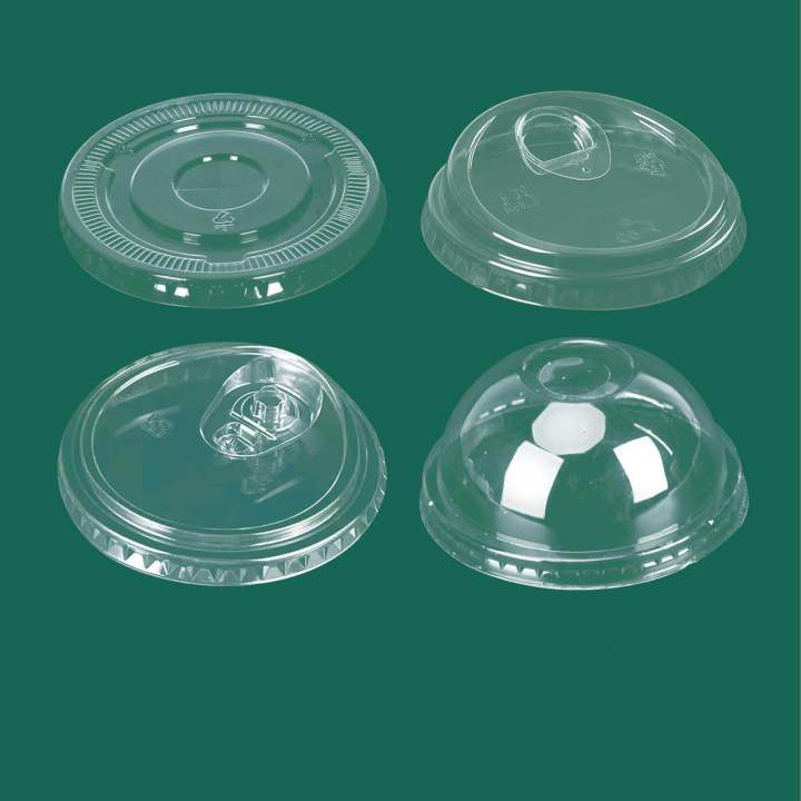 50pcs Dome/Flat/Strawless Lid Only 95mm High Quality for U Cup and Y ...