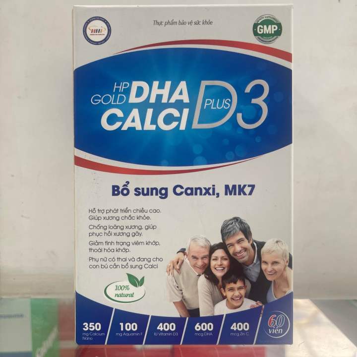 Viên uống bổ sung DHA Calci D3 plus - 60 viên | Lazada.vn