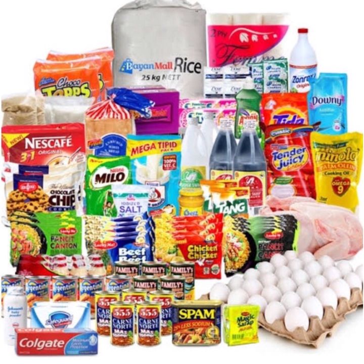 Grocery essentials food package 579 ONLY Not all | Lazada PH