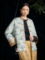 JK＆JS | เสื้อแจ็คเก็ตผู้หญิงสไตล์จีนใหม่ JKJS ฤดูใบไม้ร่วง 2025 กระดุม ...