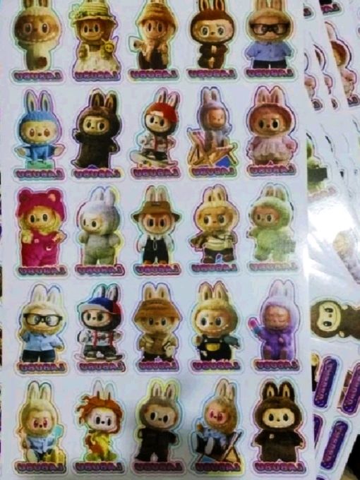 STIKER VIRAL LABUBU ISI 25 pcs/Lembar, ukuran jumbo | Lazada Indonesia
