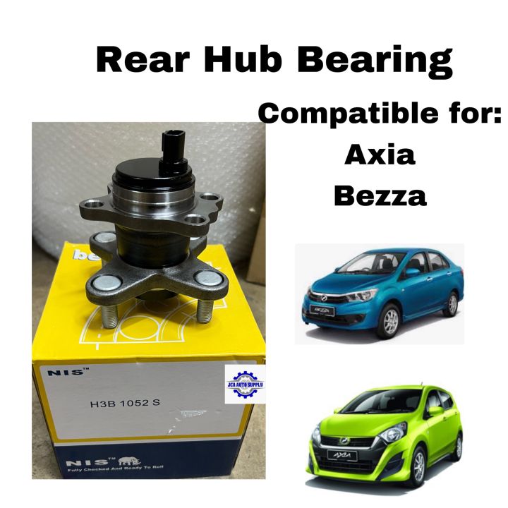 Rear Hub Bearing With ABS- BEZZA - Axia -NIS - H3B1052S | Lazada