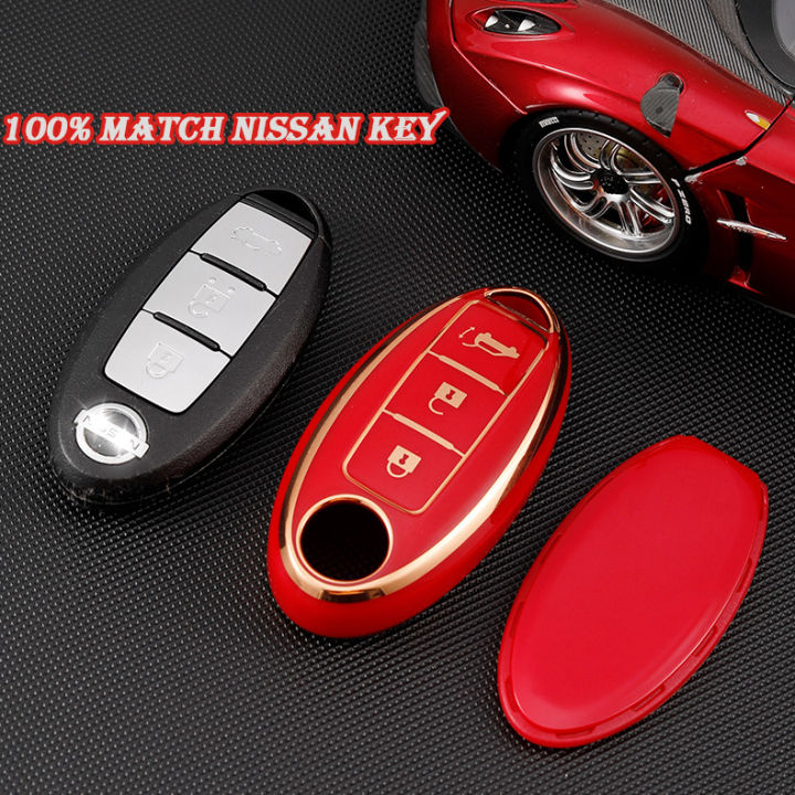 key case for NISSAN key chain Nissan JUKE \NAVARA\ALMERA\SYLPHY\MARCH ...