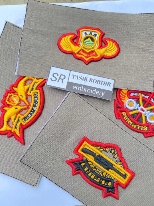 SELAM SAR SENAIPER POLRI BORDIR TIMBUL SATUAN | Lazada Indonesia