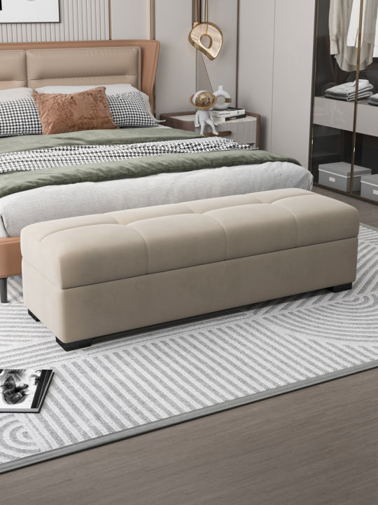 Bedroom Bed Stool Couple Bench Tailstock Storage Small Sofa Accessible ...