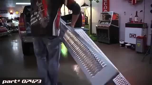 DEKES 2PC Heavy Duty Foldable Car Ramp Motorcycle Steel Ramp Electric ...