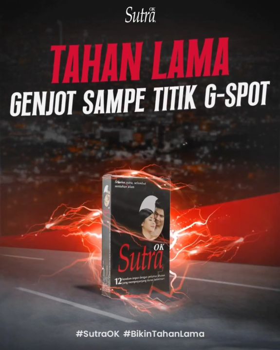 Kondom Sutra Hitam OK isi 12+3 Pcs / Kondom Impor Sutra OK Hitam ...