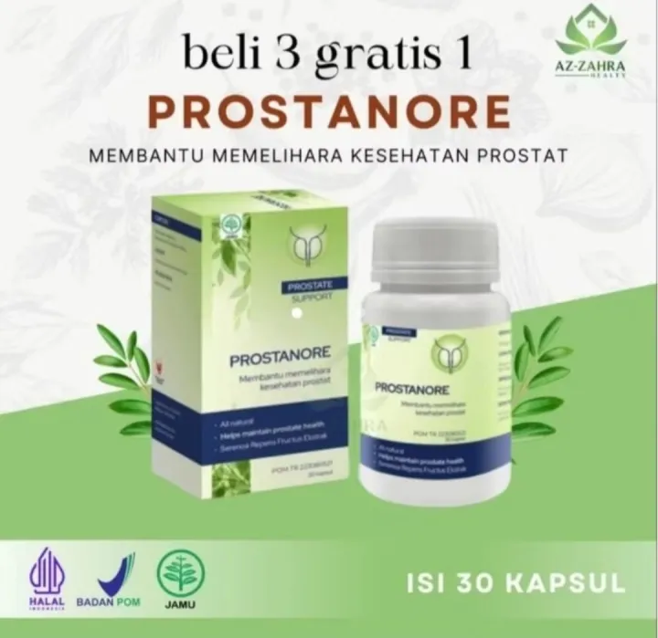PROSTANORE OBAT PROSTAT HERBAL AMPUH ASLI ORIGINAL BPOM | Lazada Indonesia