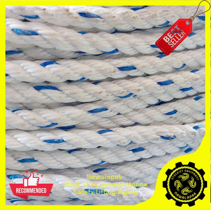Tali tambang tampar pp 6mm polypropylene roll | Lazada Indonesia