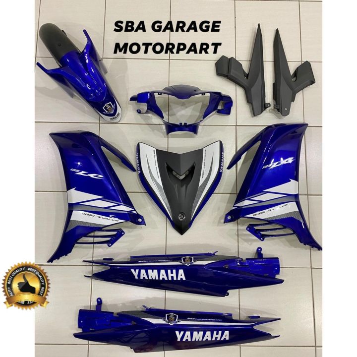 LC135 V2 5Speed body cover set colour (GP blue ) | Lazada