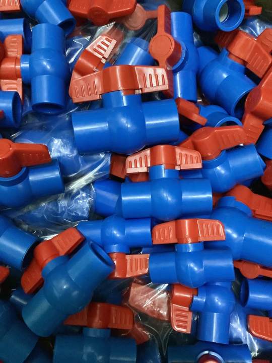 pvc blue ball valve 1/2" 3/4" 1" | Lazada PH