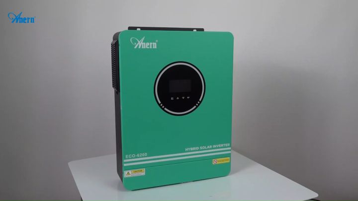 3.6KW/4.2KW/6.2KW Hybrid Solar Inverter 220-240VAC 24V 48V Hybrid Inverter Off Grid/On Grid 120A ...