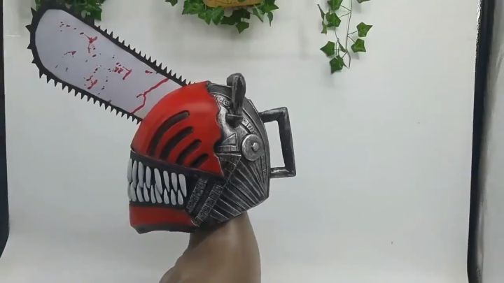 Chainsaw Man Denji Mask Cosplay Latex Masks Helmet Masquerade Halloween ...