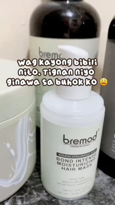 Bremod Cocoa Butter Shampoo & Conditioner Set, Natural Organic ...