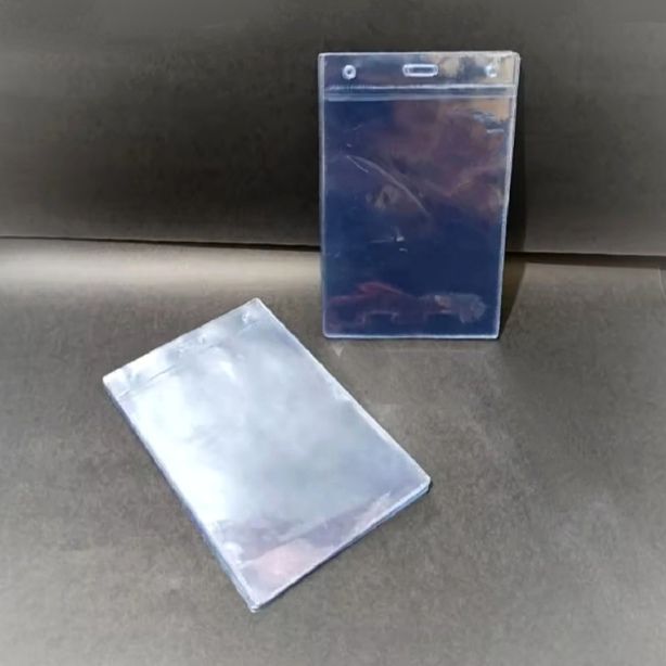 20 Lembar Plastik Mika Name Tag TEBAL ( 13,5 x 8,5 Cm ) | Lazada Indonesia