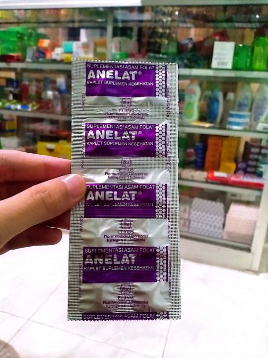 ANELAT KAPLET (suplemen asam polat pada ibu hamil pada kondisi anemia ...