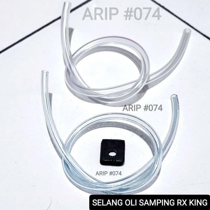 [COD] SELANG OLI SAMPING RX KING BENING TRANSPARAN KARET SELANG OLI ...