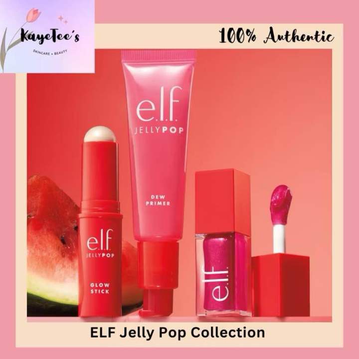 ELF Jelly Pop Collection (Primer, Lip Oil, Glow Stick) | Lazada PH