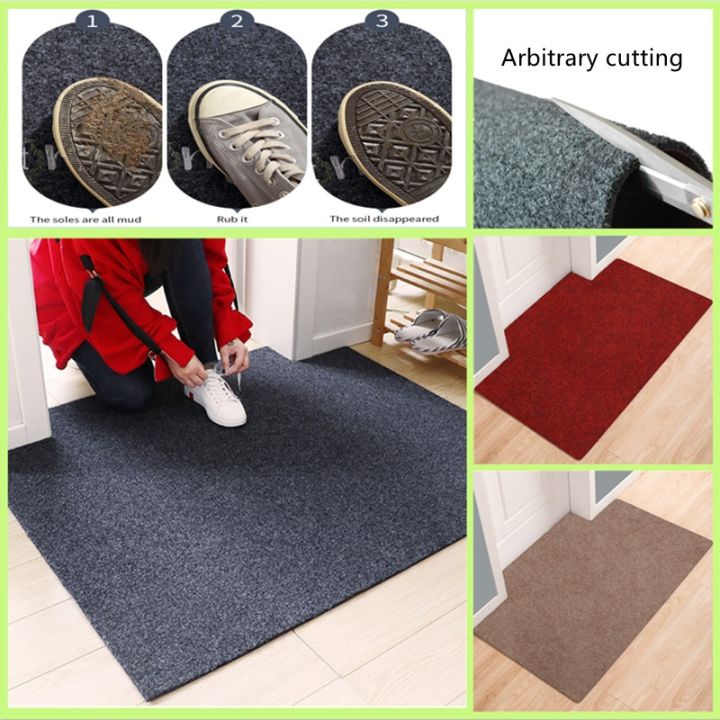 🔥Ship 24h🔥 Custom Size Entrance Sludge Removal Floor Mat Non Slip ...