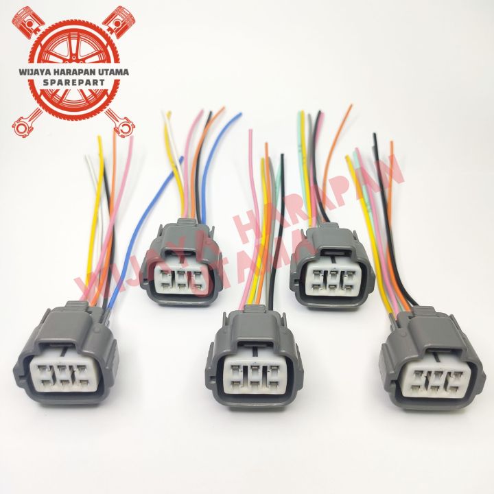 Soket Sensor Commonrail Common Rail Innova Fortuner Hilux Pin 6 ...