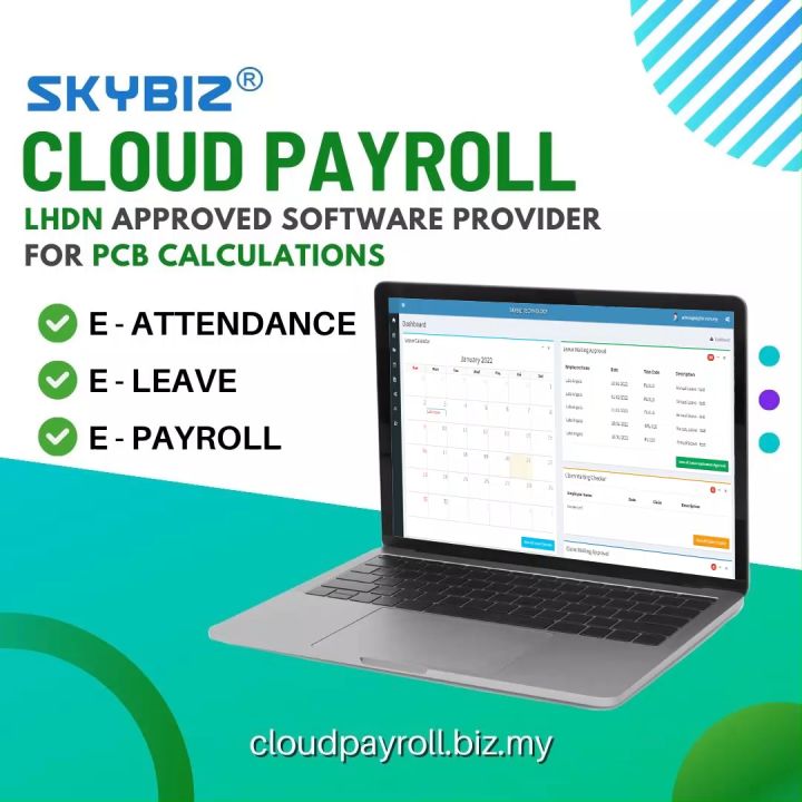 SKYBIZ Cloud Payroll (E-Attendance, E-Leave & E-Payroll System) | Lazada