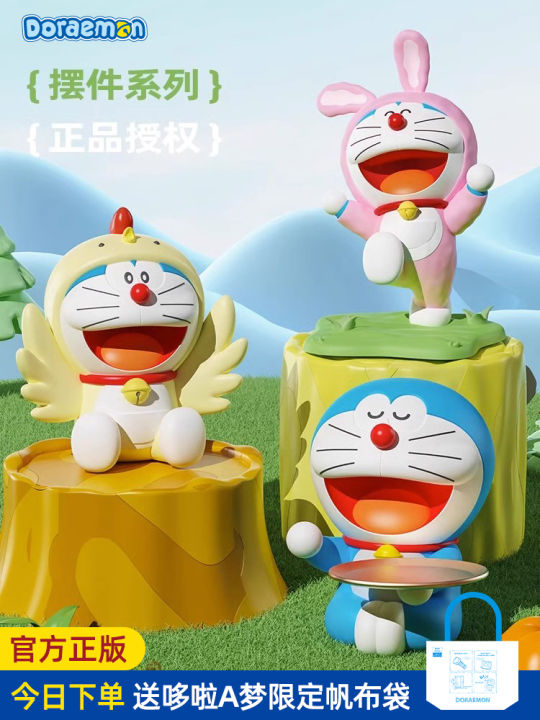 Doraemon Garage Kits Ornaments Doll Large Blind Box Authentic Doraemon ...