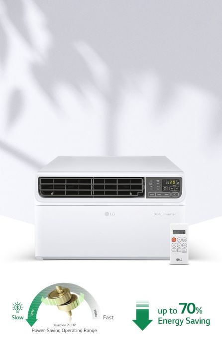 LG Dual Inverter Window Type Airconditioner 1.5 HP LA150GC | Lazada PH