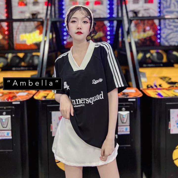 Ambella เสื้อยืดกีฬา สกรีนลาย Winnersquad สวมใส่สบาย | Lazada.co.th