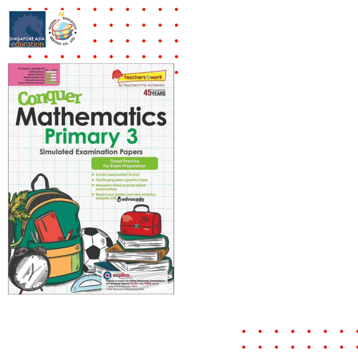 SAP_แบบฝึกหัดคณิตศาสตร์ประถมศึกษาปีที่ 3 Conquer Mathematics Primary 3 ...