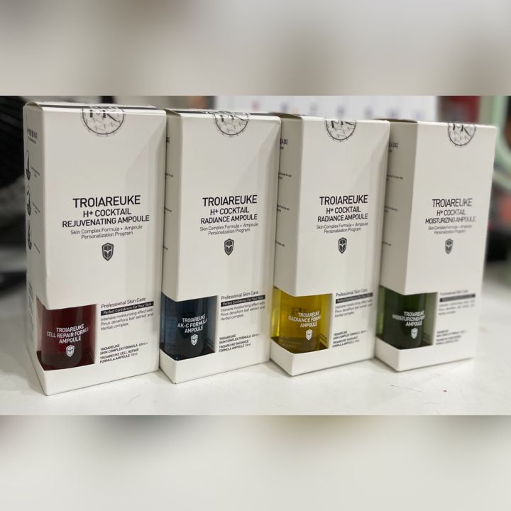 TROIAREUKE H+COCKTAIL AMPOULE SET 4 TYPES | Lazada.co.th