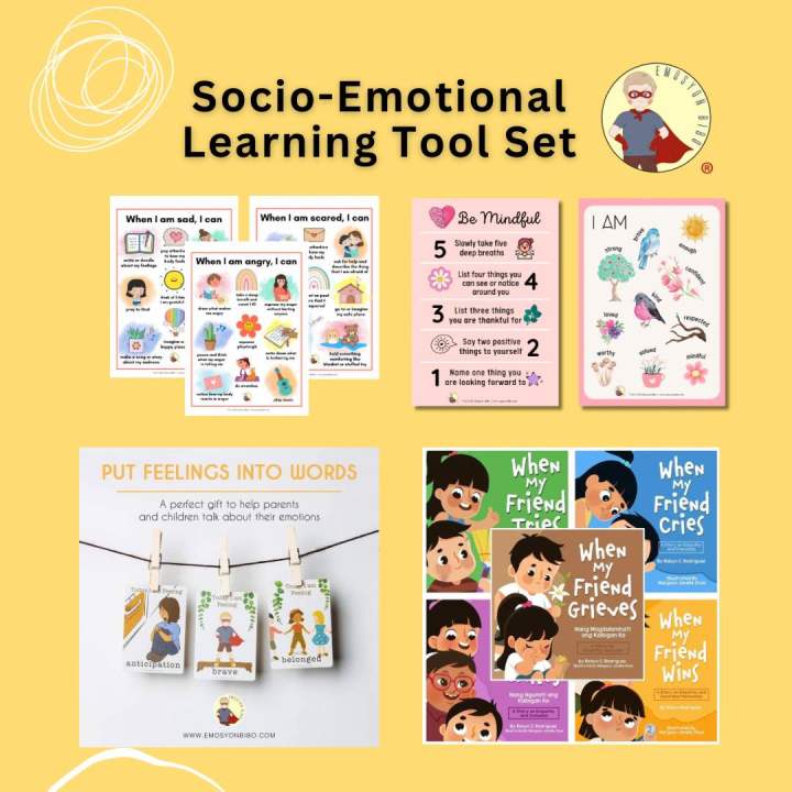 Social Emotional Learning Tool Set By Emosyon Bibo - Kids Educational