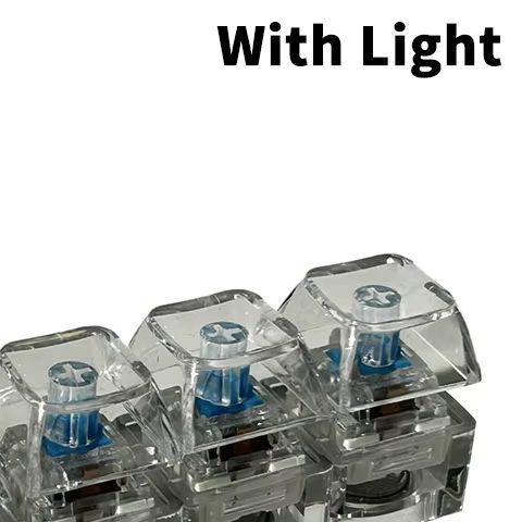 4/9 Keys Mechanical Keyboard Axis Tester LED Keyboard Key Toy Stress ...