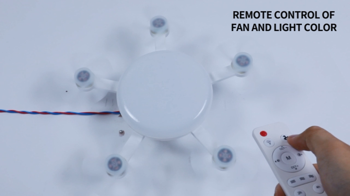 [Ship From Local]DingDian LED New Drone Ceiling Fan Light with Remote ...