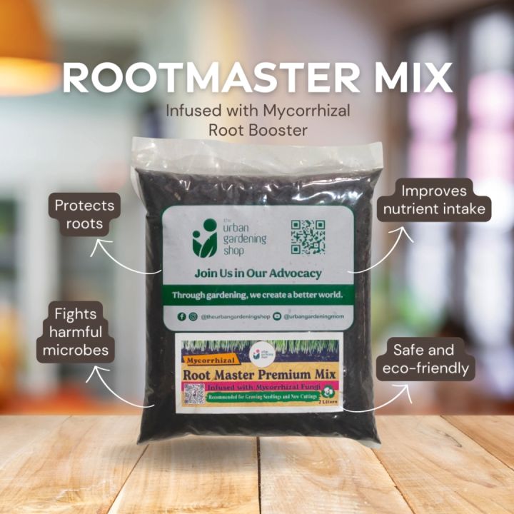 Root Master (With Myco Root) Potting Mix - Infused with Mycorrhizal ...