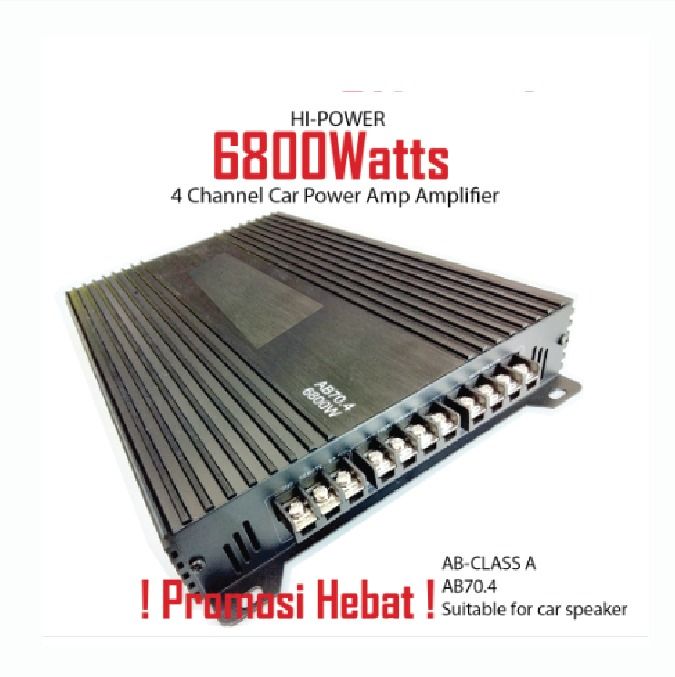 Car 4 channel amplifier | Lazada