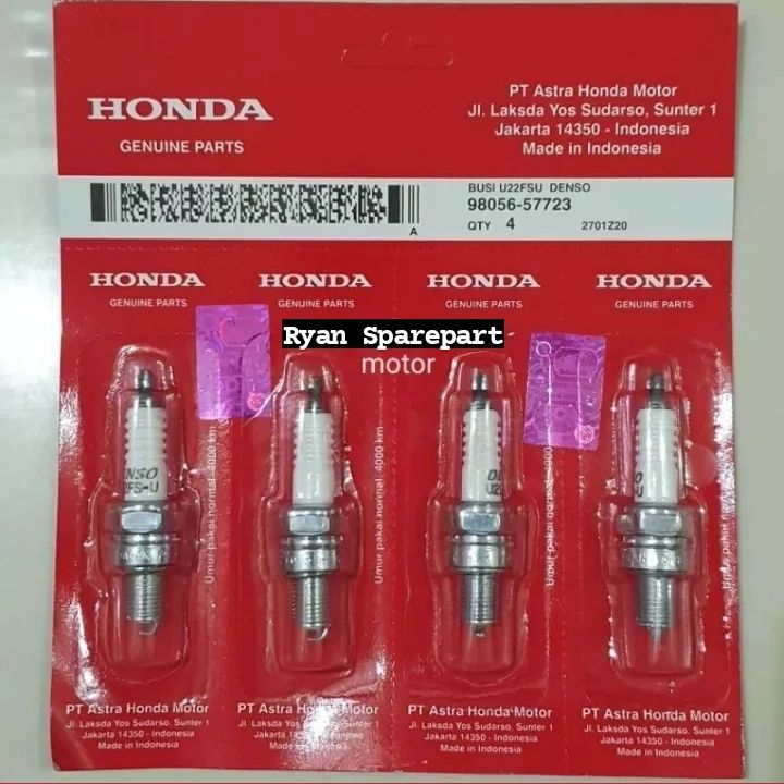 Busi Denso Honda Grand , Astrea , Supra X 125 , Supra Fit , Prima ...
