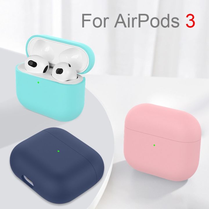Silicone Cover Case For Apple Airpods 3 Sticker Skin Bluetooth Earphone ...
