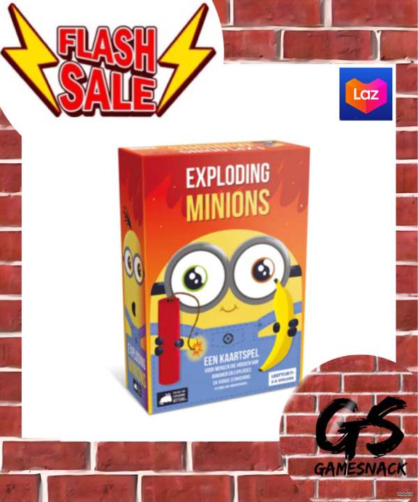 Exploding Minions Card Game | Lazada PH