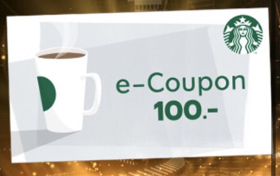 Starbucks คูปองเงินสด มูลค่า 100 บาท | Lazada.co.th