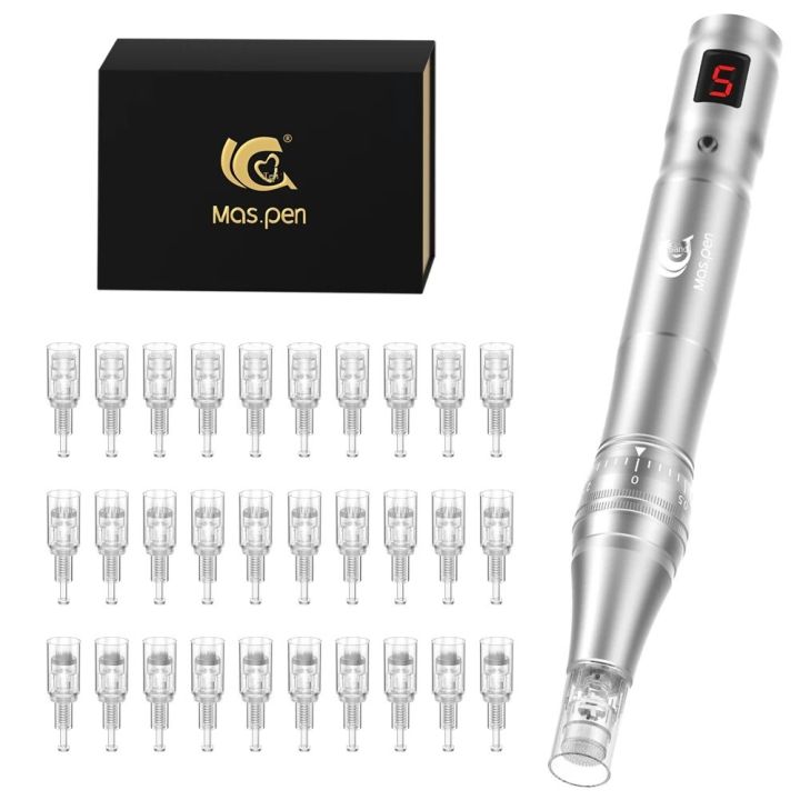 Multifunction Skin Care Tool Wireless Microneedling Derma Pen With 30 ...