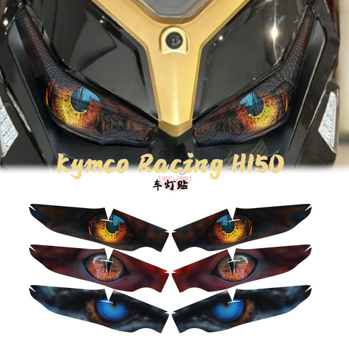 Creative Decorative Film Sticker for Kymco Racing H150 Headlight ...